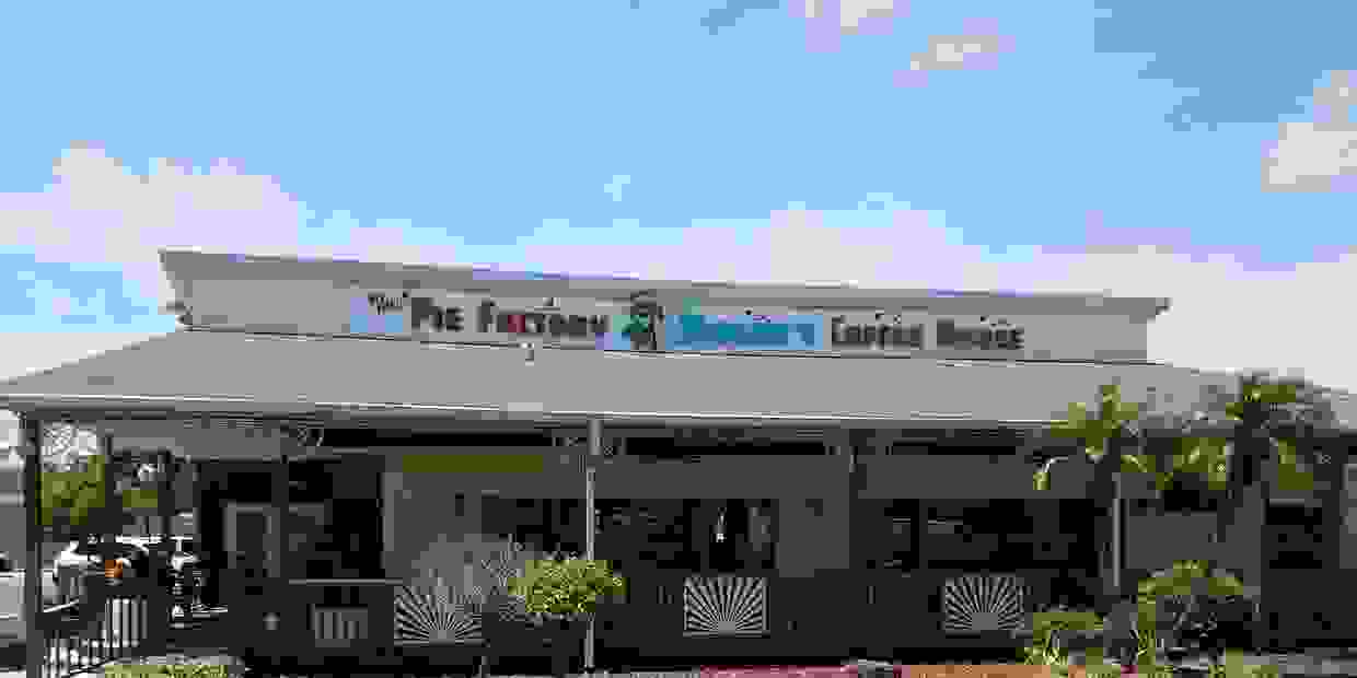 The Pie Factory Home of Toucan's Cafe