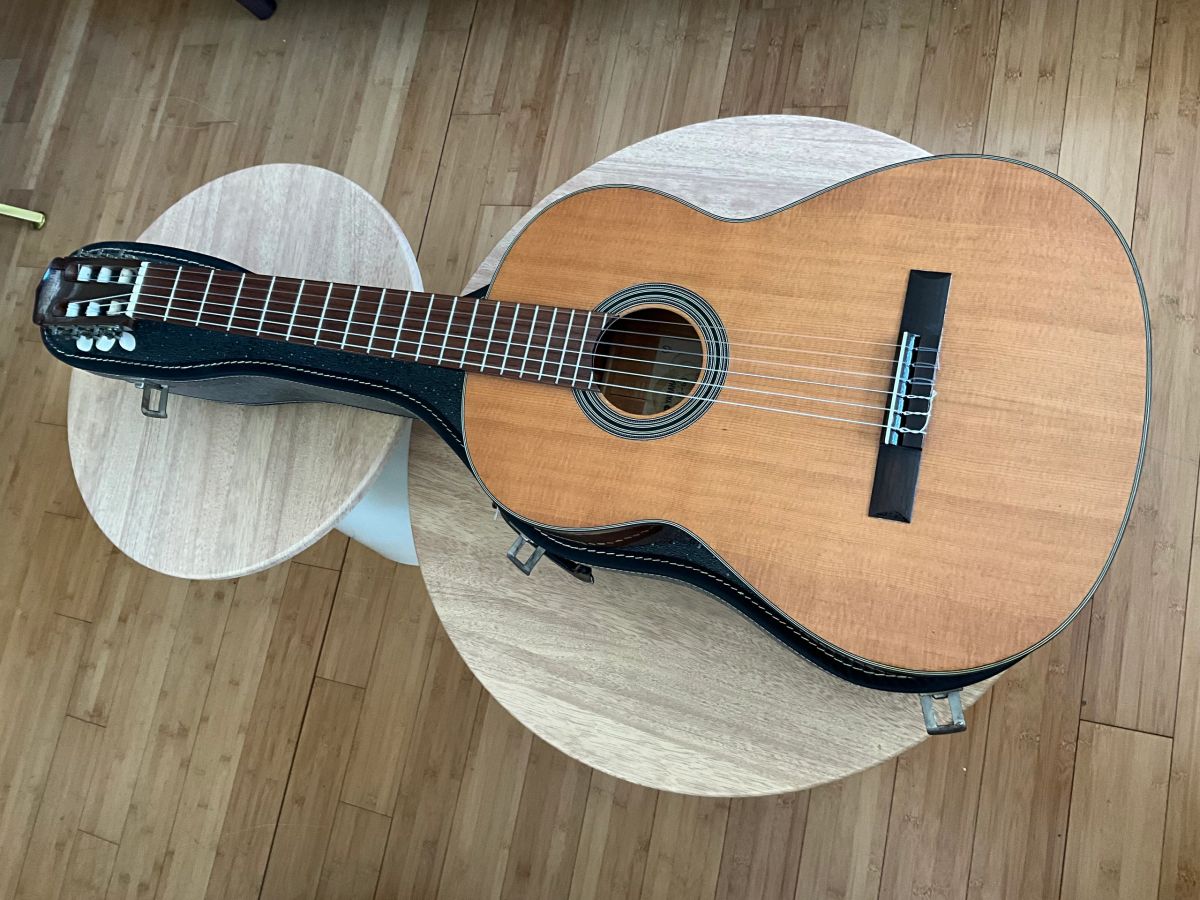 Yamaha No. G-60 vintage nylon string classical guitar made in Japan by ...