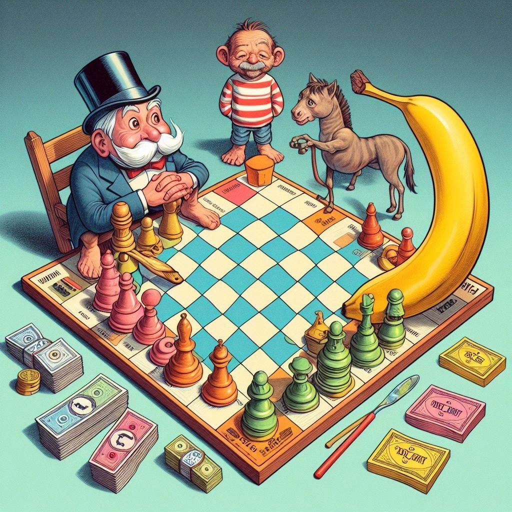 Checks, Monopoly, and Banana Wisdom: A Childhood Fable