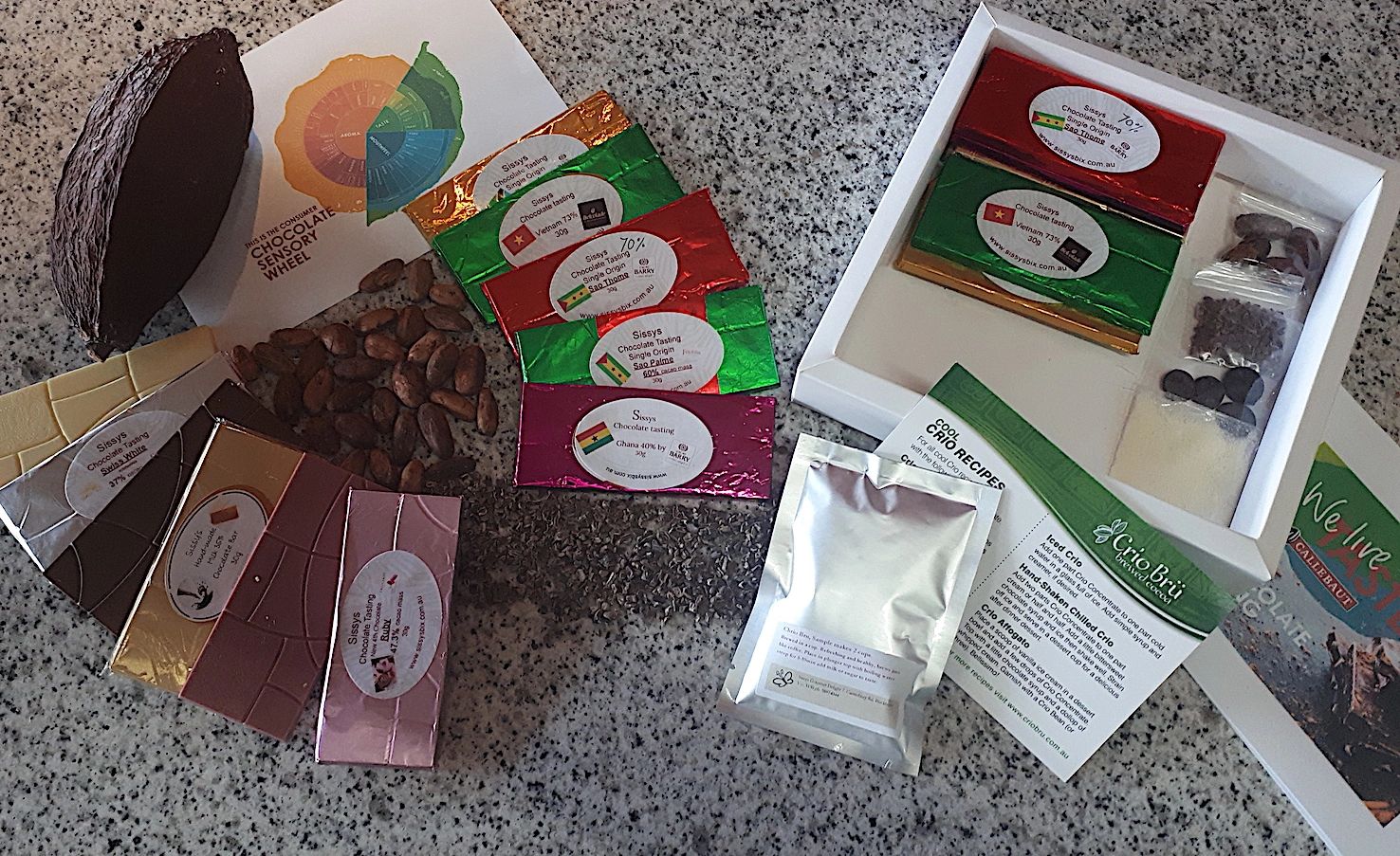 CHOCOLATE TASTING BOX | sissysbix.com