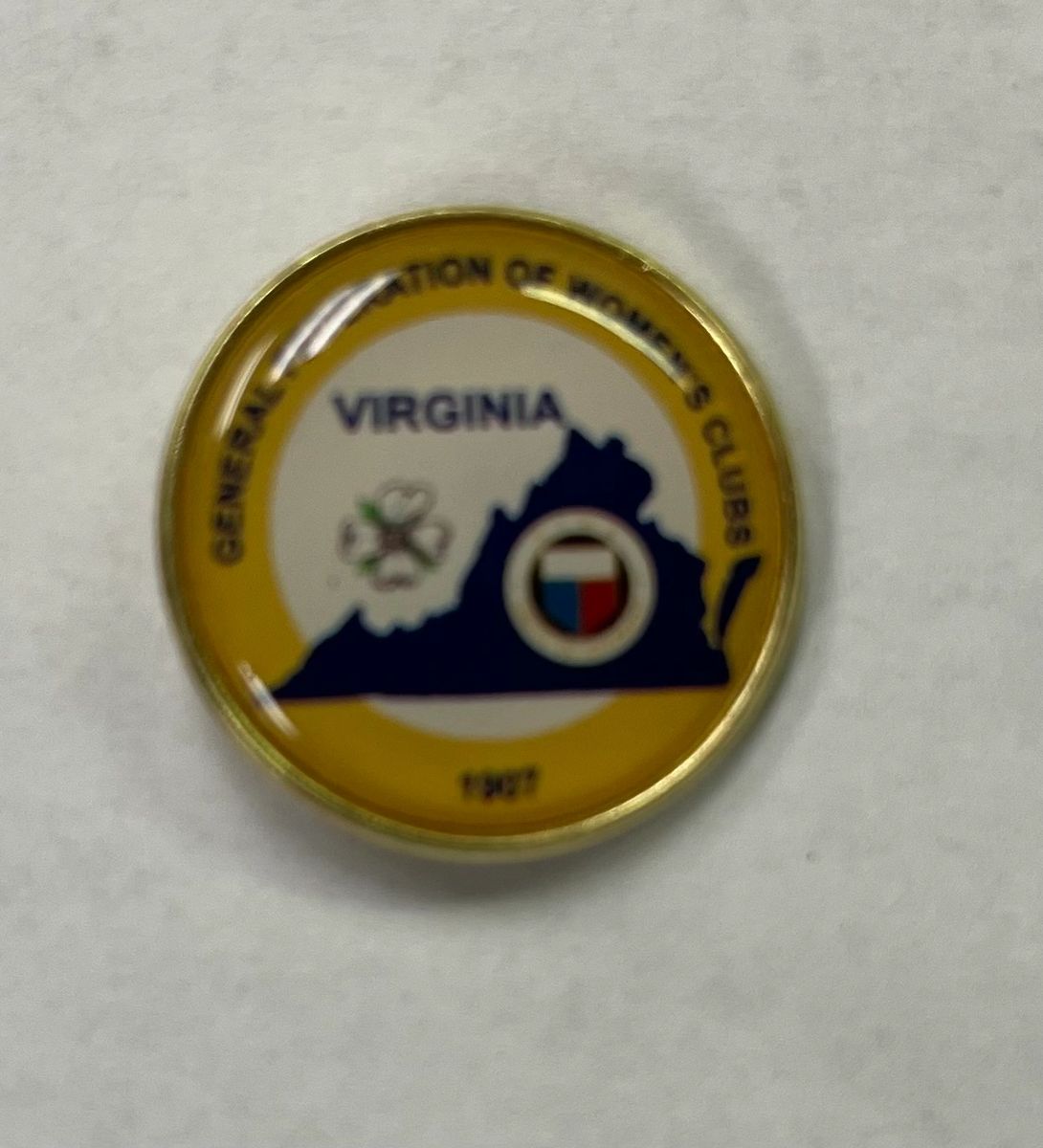 GFWC Virginia Lapel Pin
