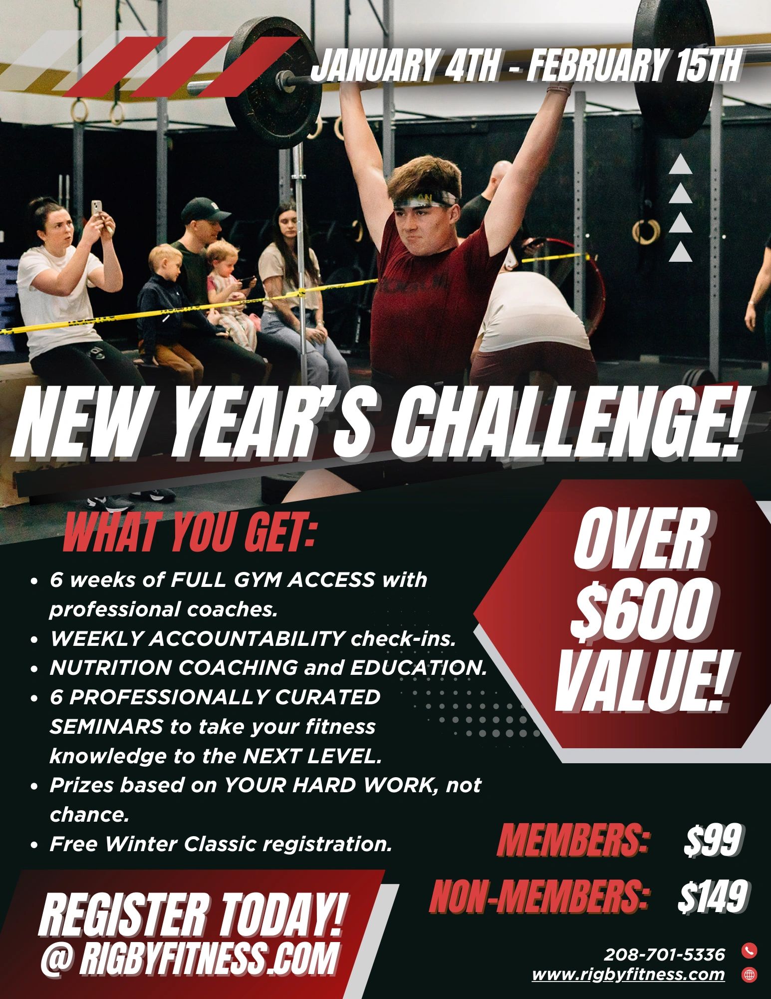 Rigby Strength and Fitness - Schedule, Hours