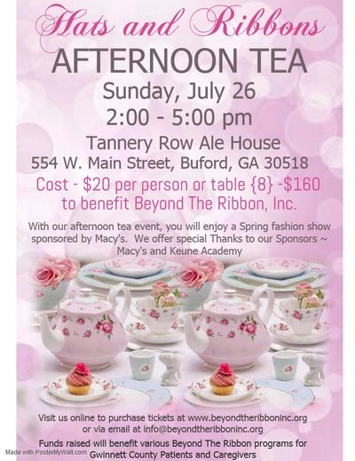 Hats & Ribbons Tea 2020