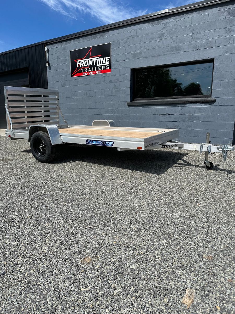2026 Aluma All Aluminum 68"X12FT Landscape Utility Trailer