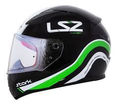 CASCO LS2 RAPID STARK NGO/BCO/VERDE FF353