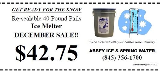 Abbey Ice & Spring Water - Ice Supplier, Ice, Bottled Water