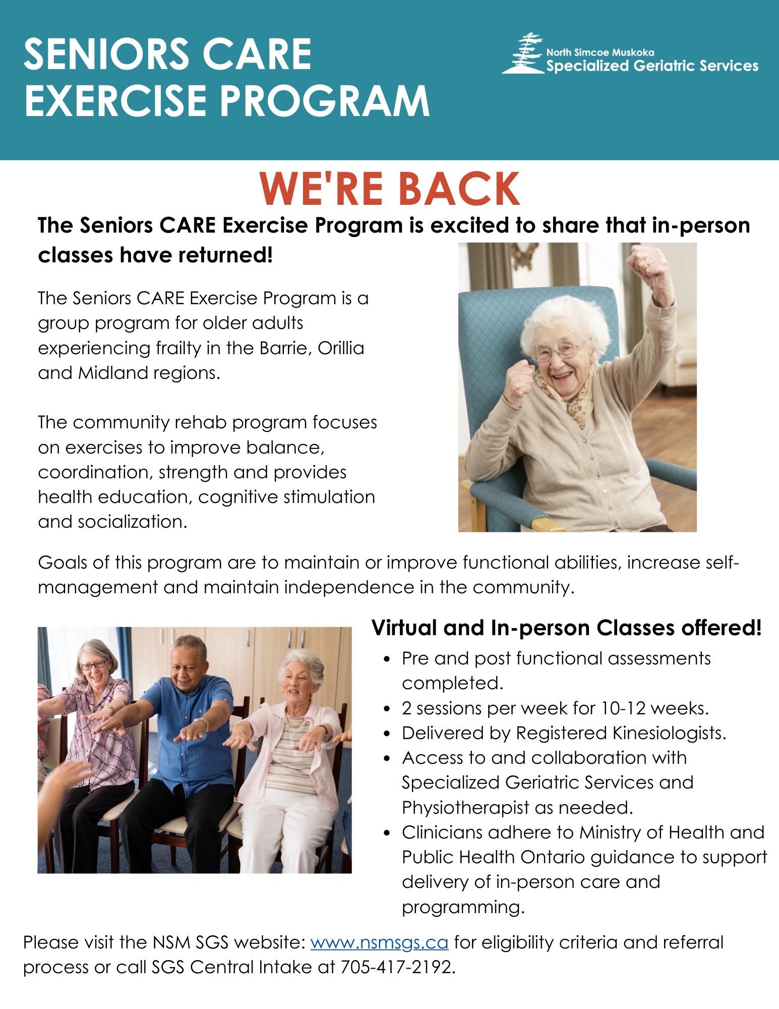 Seniors CARE Program | Connect @ BCHC