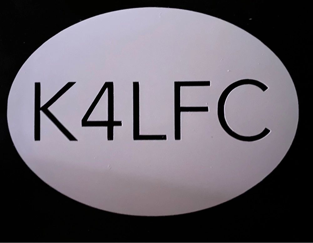 Custom Call Sign Decal Oval