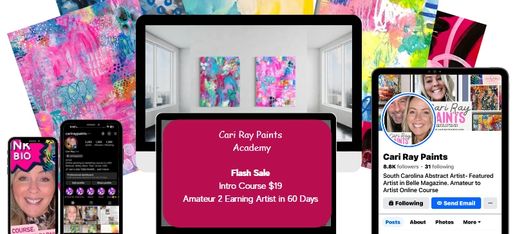 Artist Painting: Cari Ray Paints