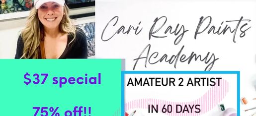 Artist Painting: Cari Ray Paints