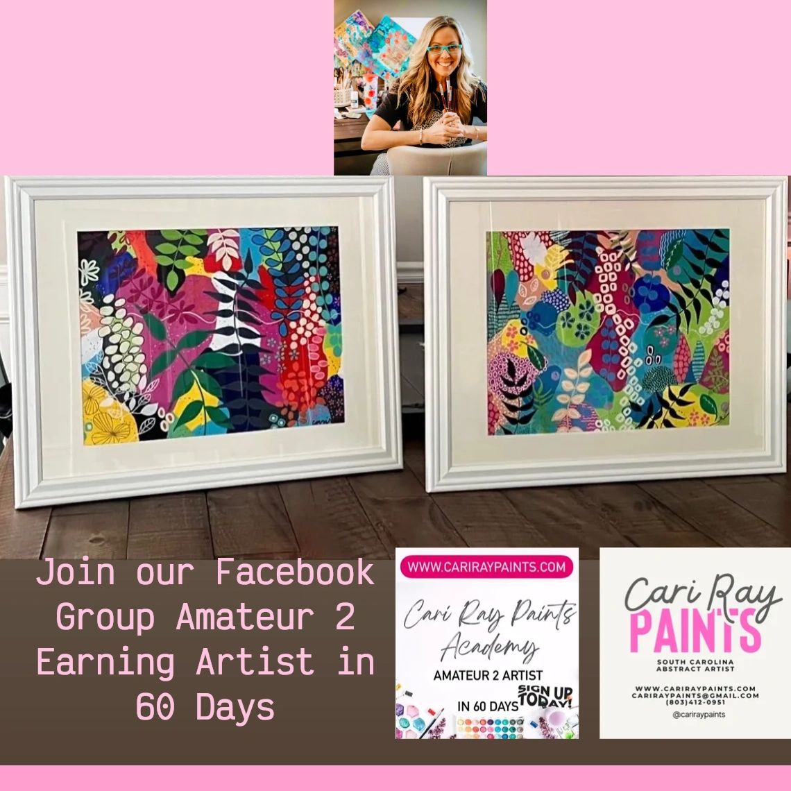 Artist Painting: Cari Ray Paints