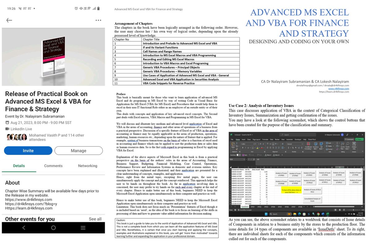Advanced Ms Excel And Vba For Finance And Strategy