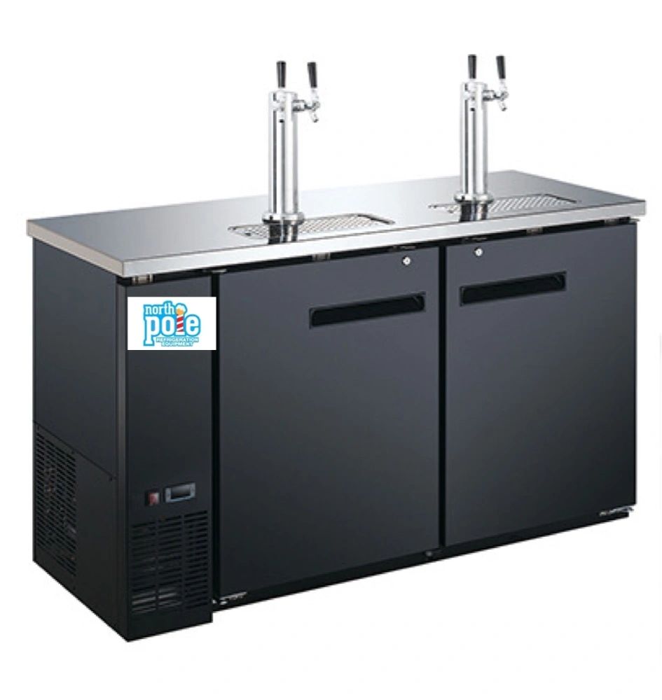 Elite 69″ Beer Dispenser with (2) Double Tap