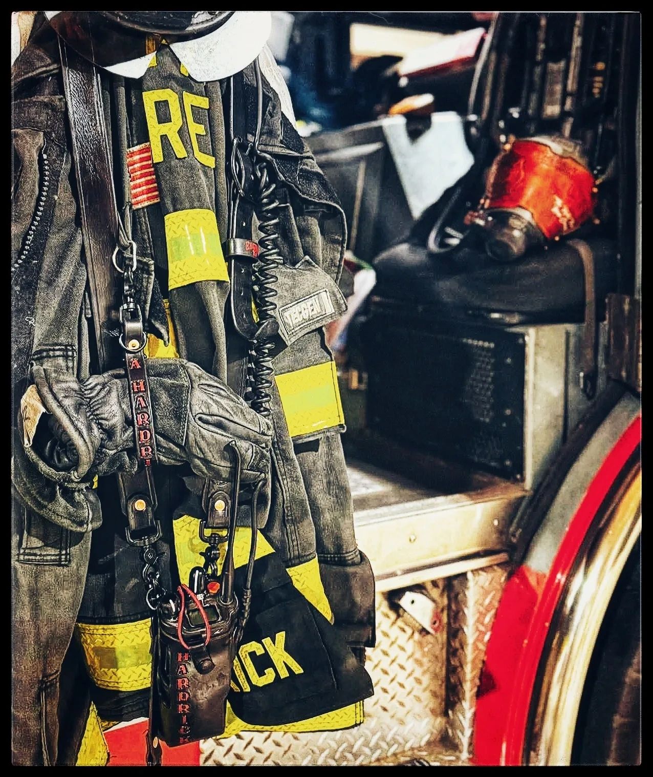 Custom Firefighter Leather Gear, Firefighter Radio Straps and other ...