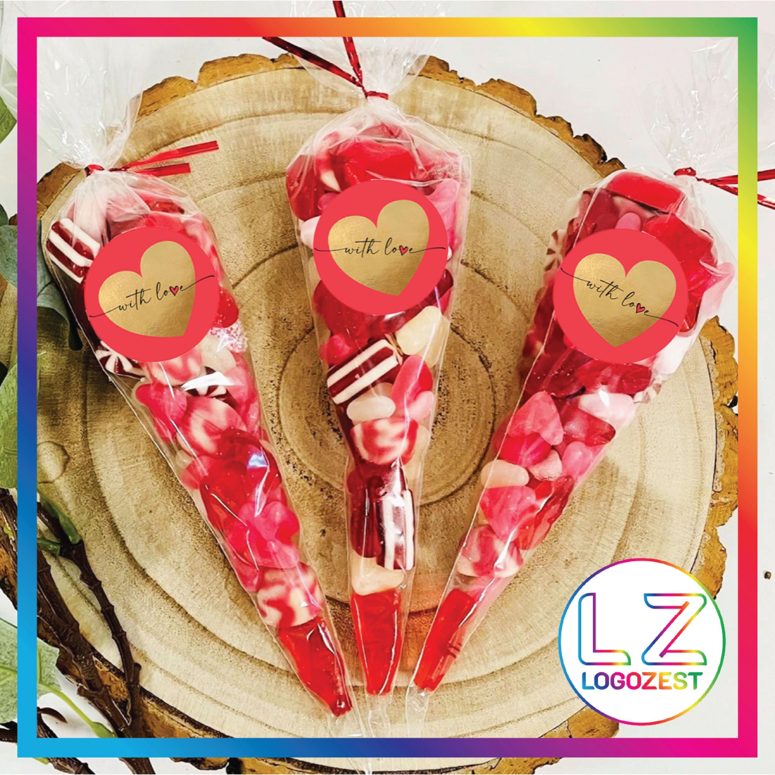 Sweet Cones and Branded Sweets Boxes