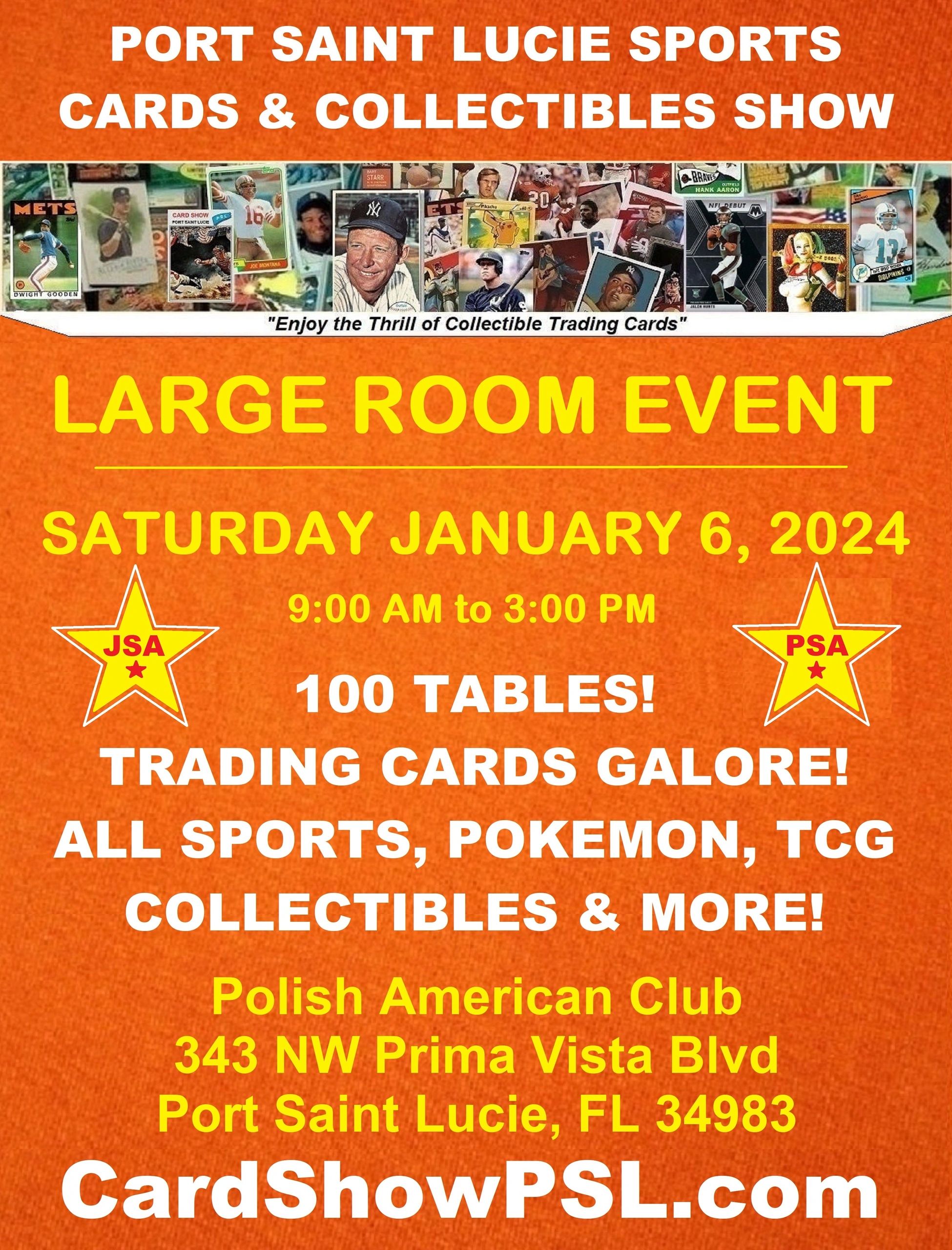 CardShowPSL - Event - Port St. Lucie, Florida
