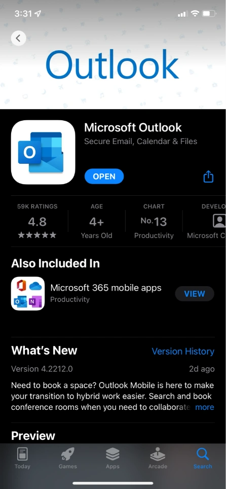 How to configure and delete Outlook account for iOS