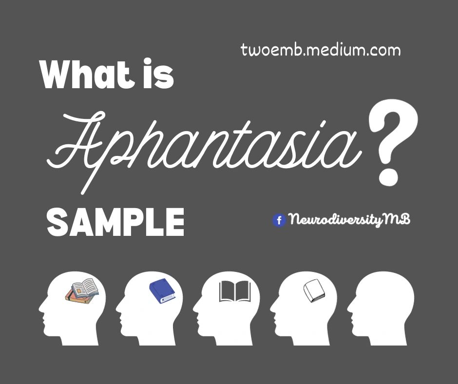 Aphantasia and Autism