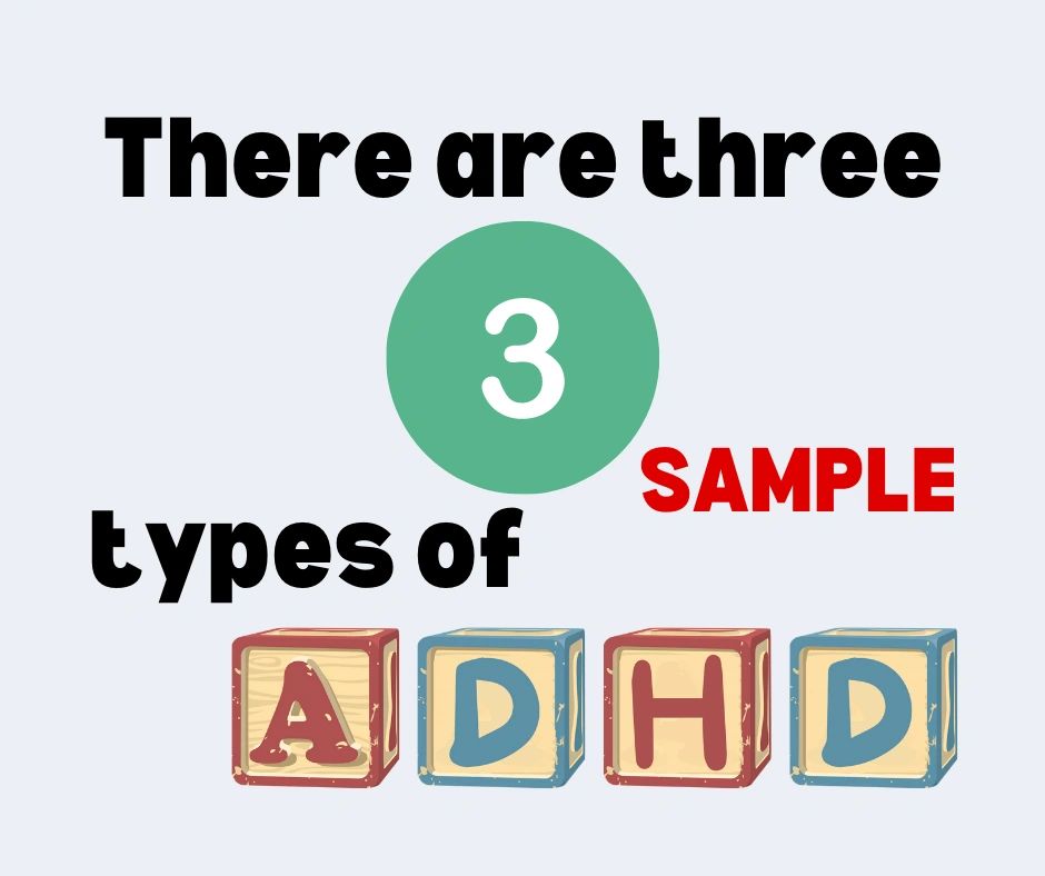 3 Types of ADHD Free Handout