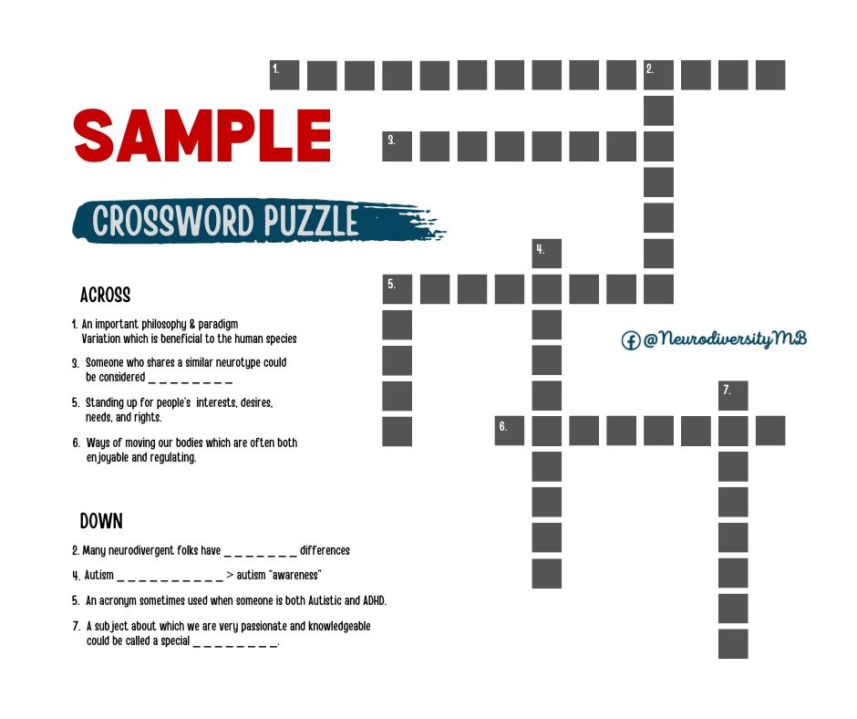 Free crossword puzzle