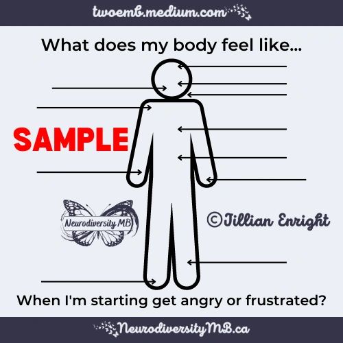 Interoception and Emotional Regulation Colouring Pages