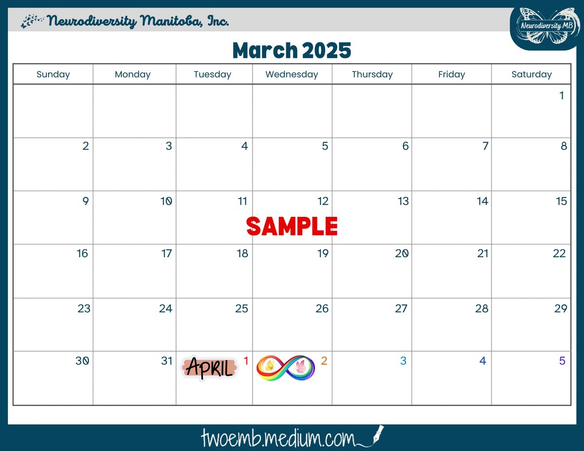 March and April 2025 Calendars