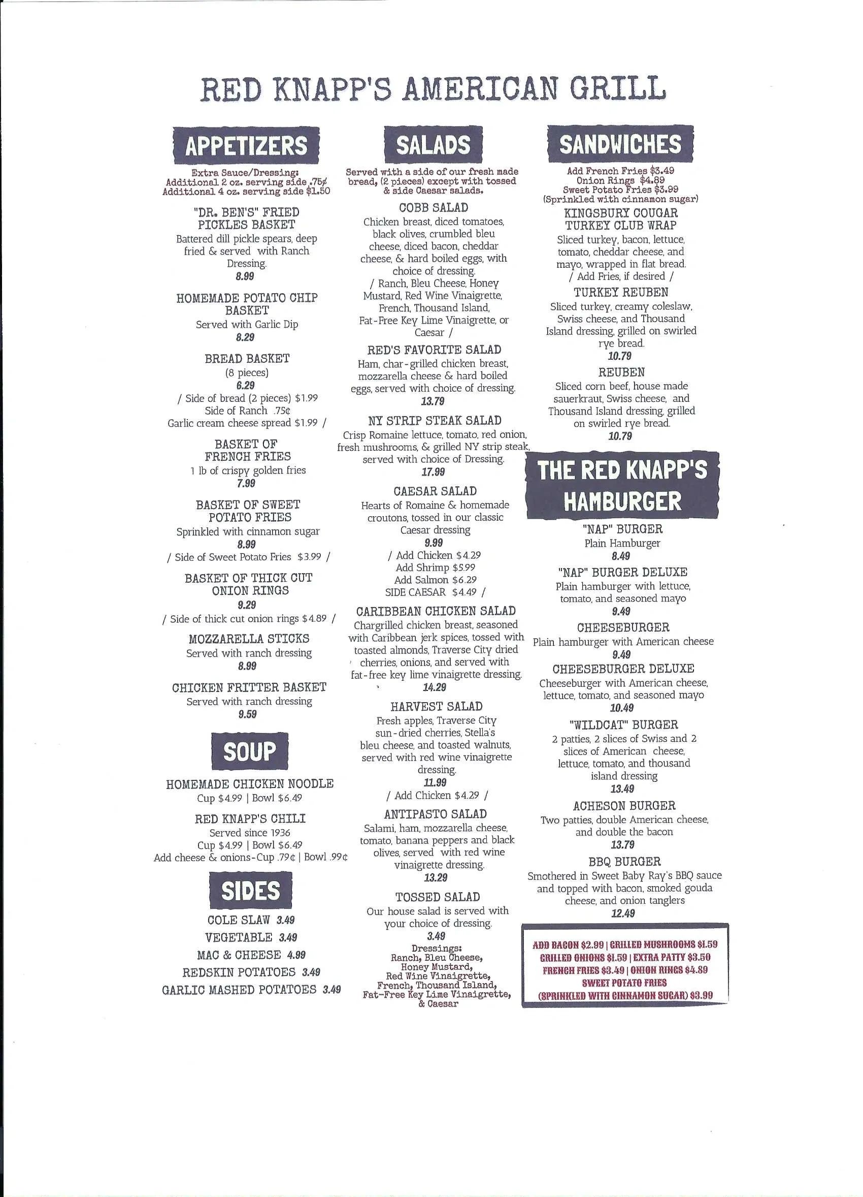 Red Knapp's American Grill