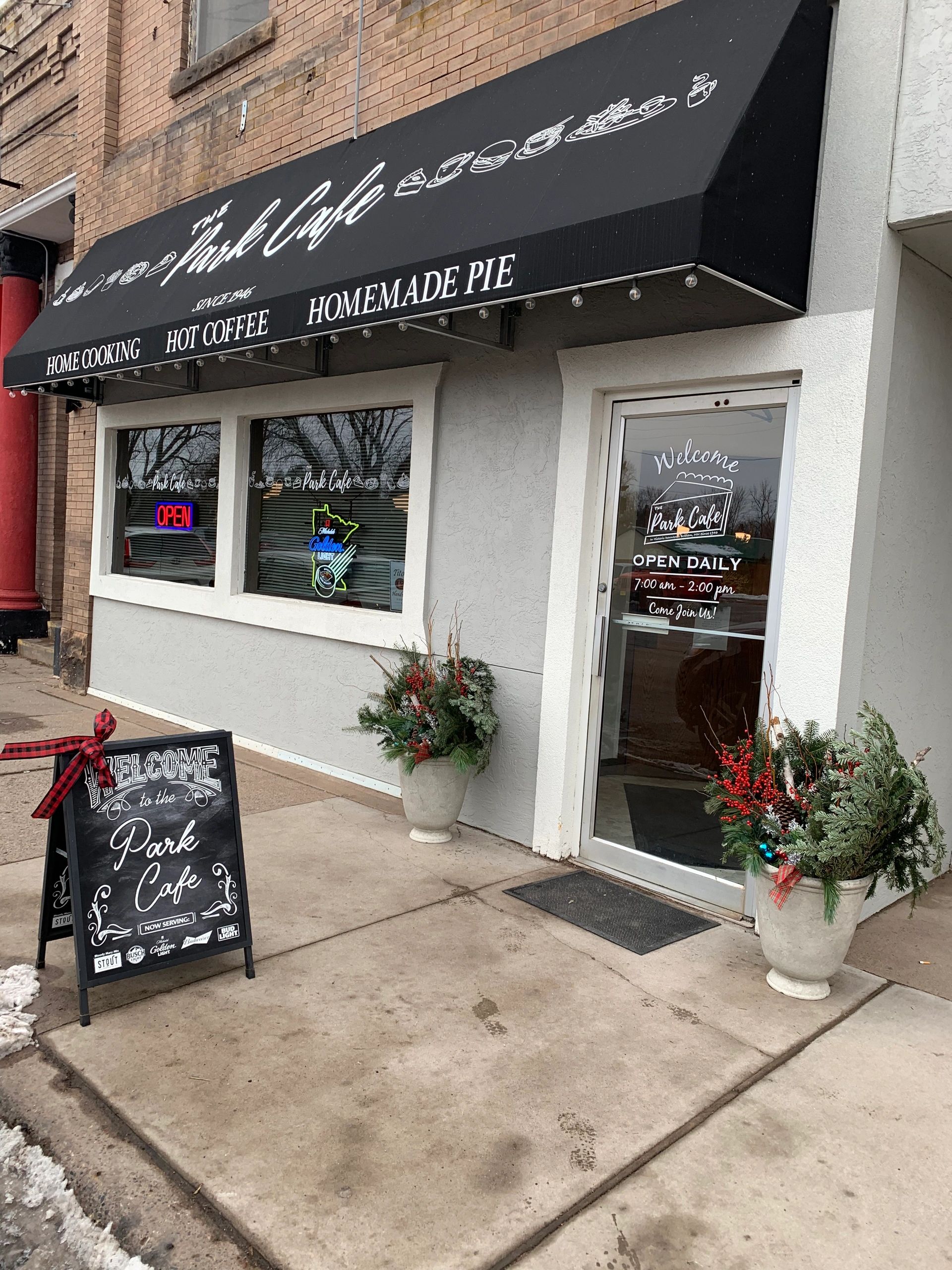 Breakfast, Homemade Pie - The Park Cafe - Braham, Minnesota
