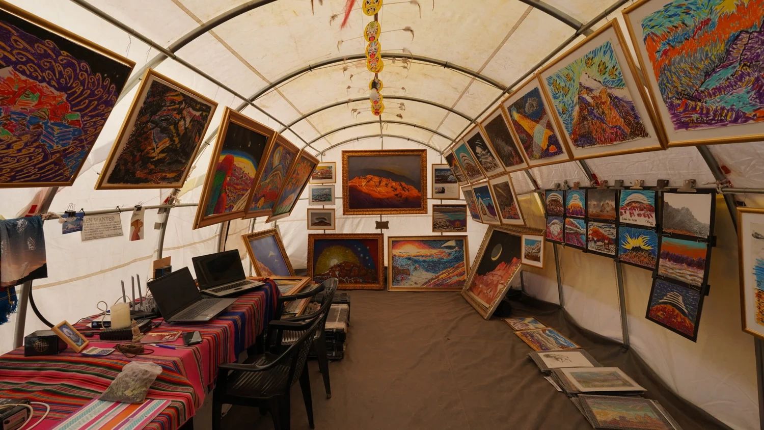Meet the Argentinian Artist Who Lives (and Paints) on the Slopes