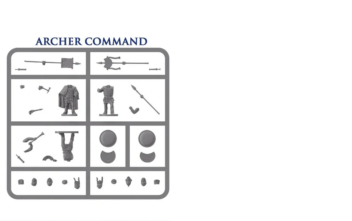 Persian Command sprue (Archer)