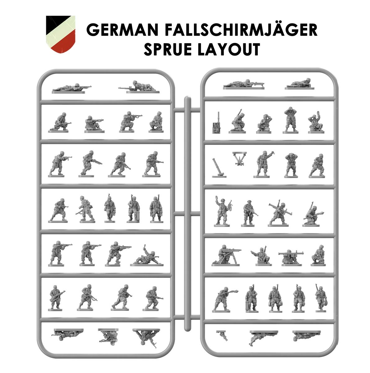 German Fallschirmjaeger Double sprue(V)