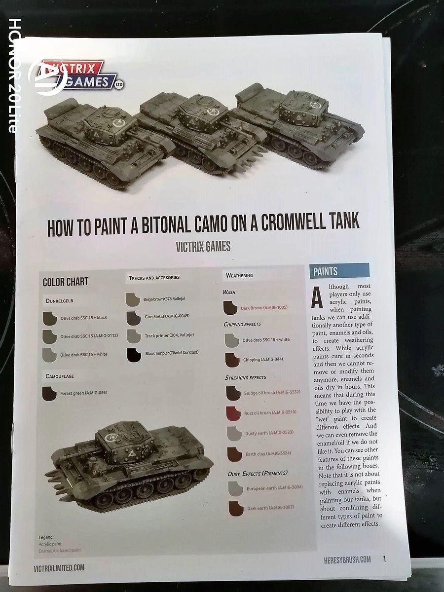 How to Paint - Bitonal Camo on Cromwell