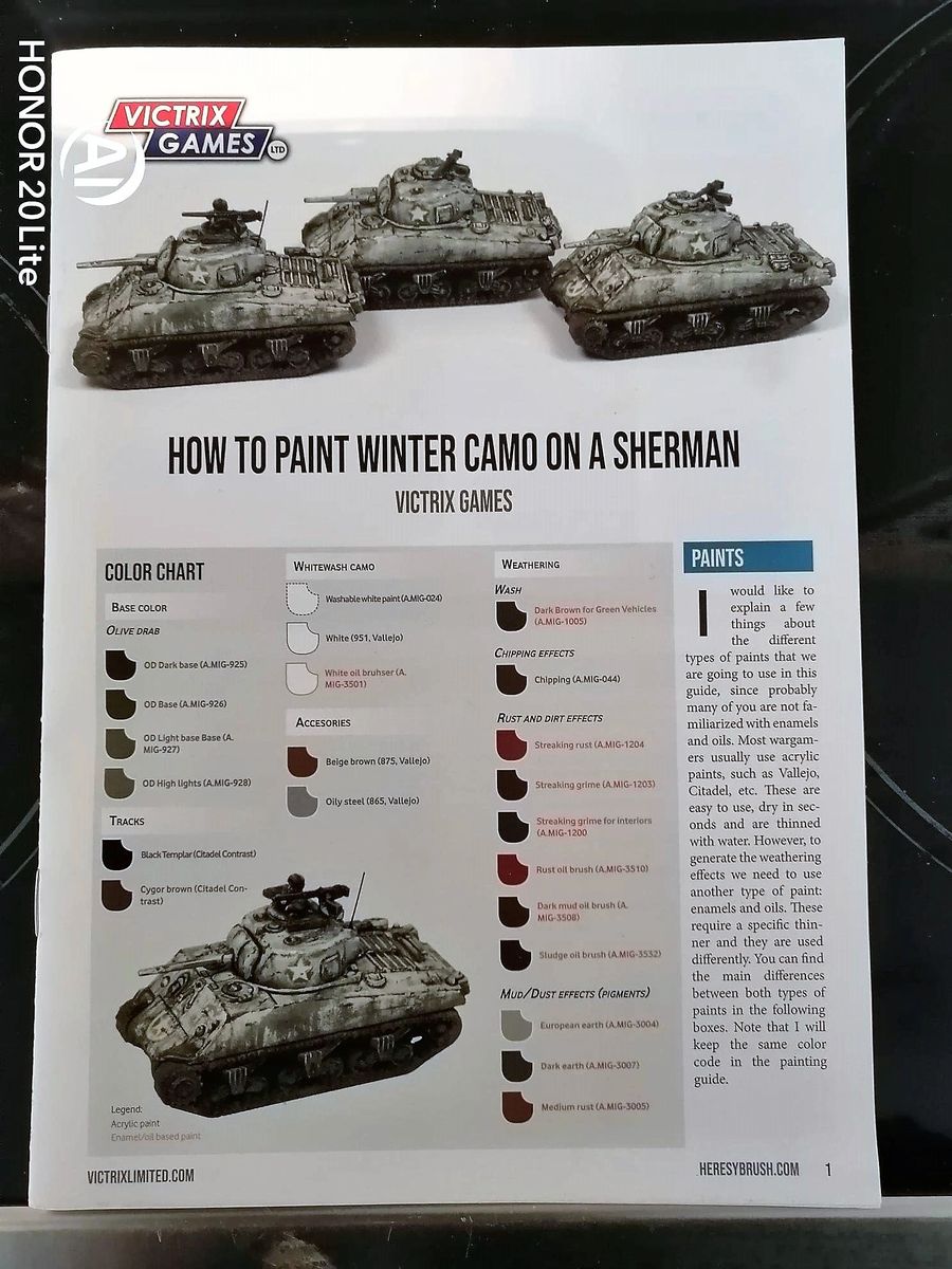 How to Paint - Winter Camo on a Sherman