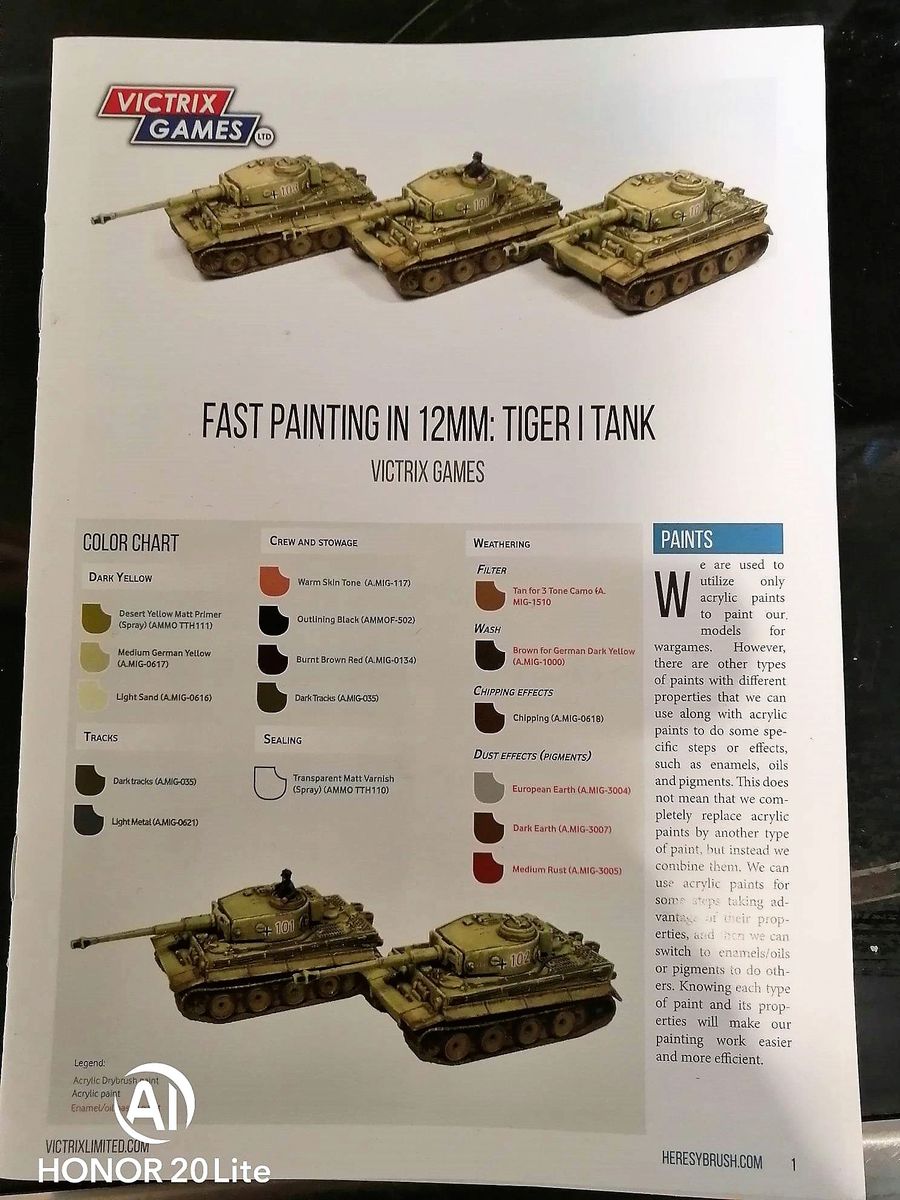 How to Paint - Tiger 1