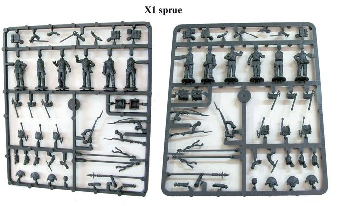 British Napoleonic Command sprue (P)