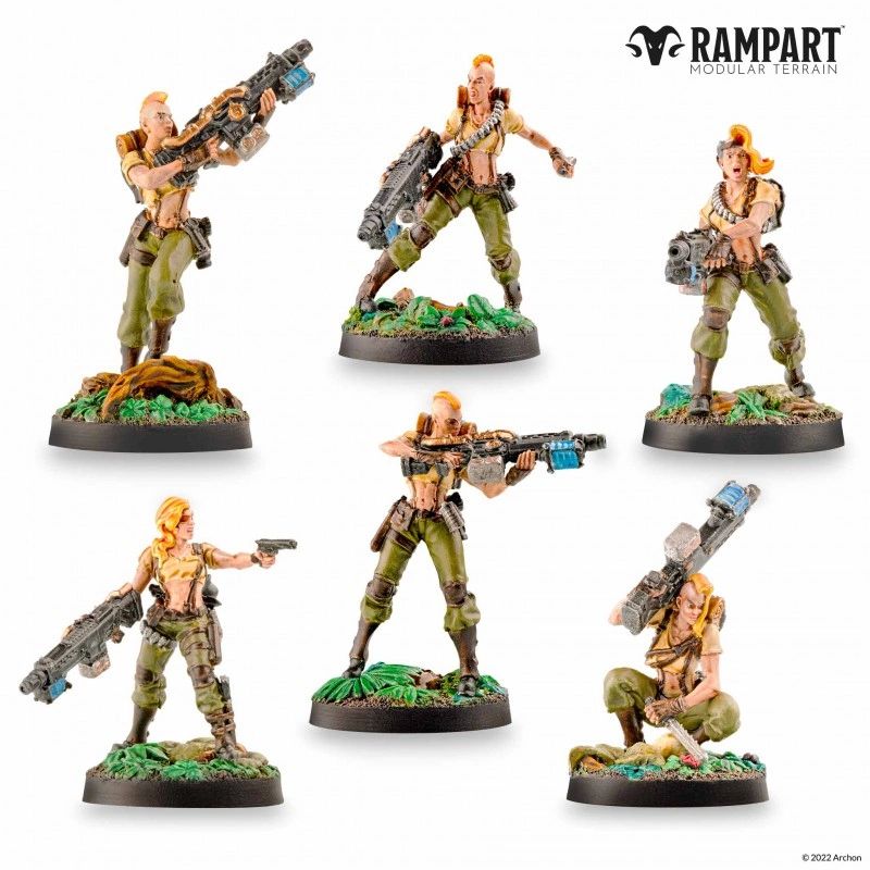 Commando squad sprue (AS)