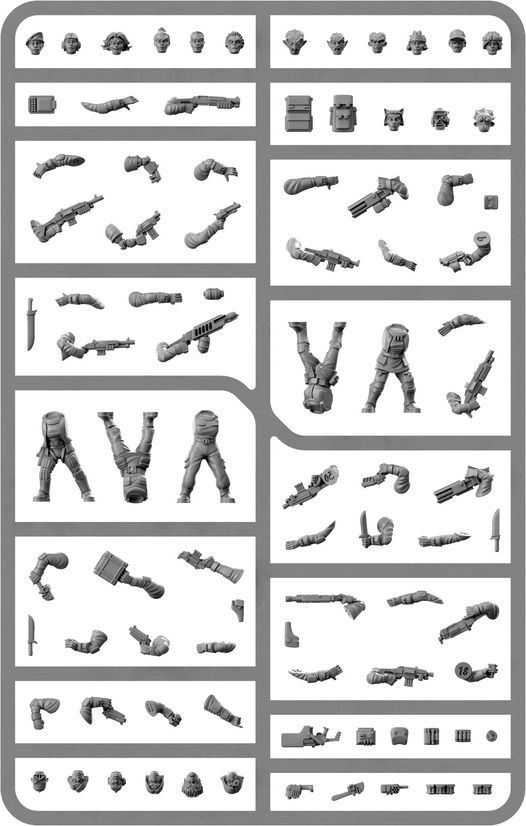 Stargrave Crew 2 sprue