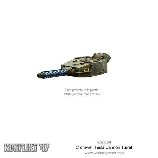 British Cromwell Tesla Cannon Turret