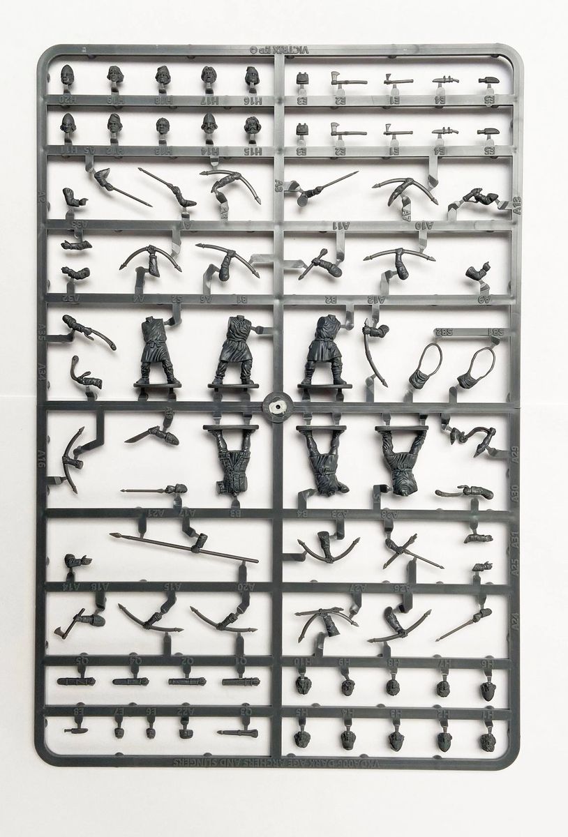 Dark age Archer & Slinger sprue (V)