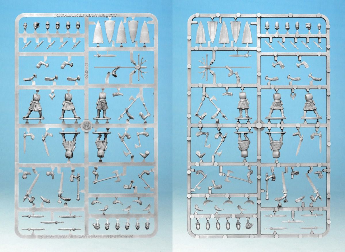 Elf Heavy infantry sprue. (O)