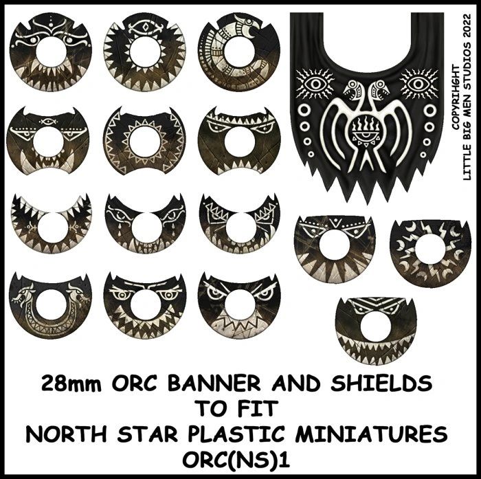 Orc Decal sheet 1 (O)