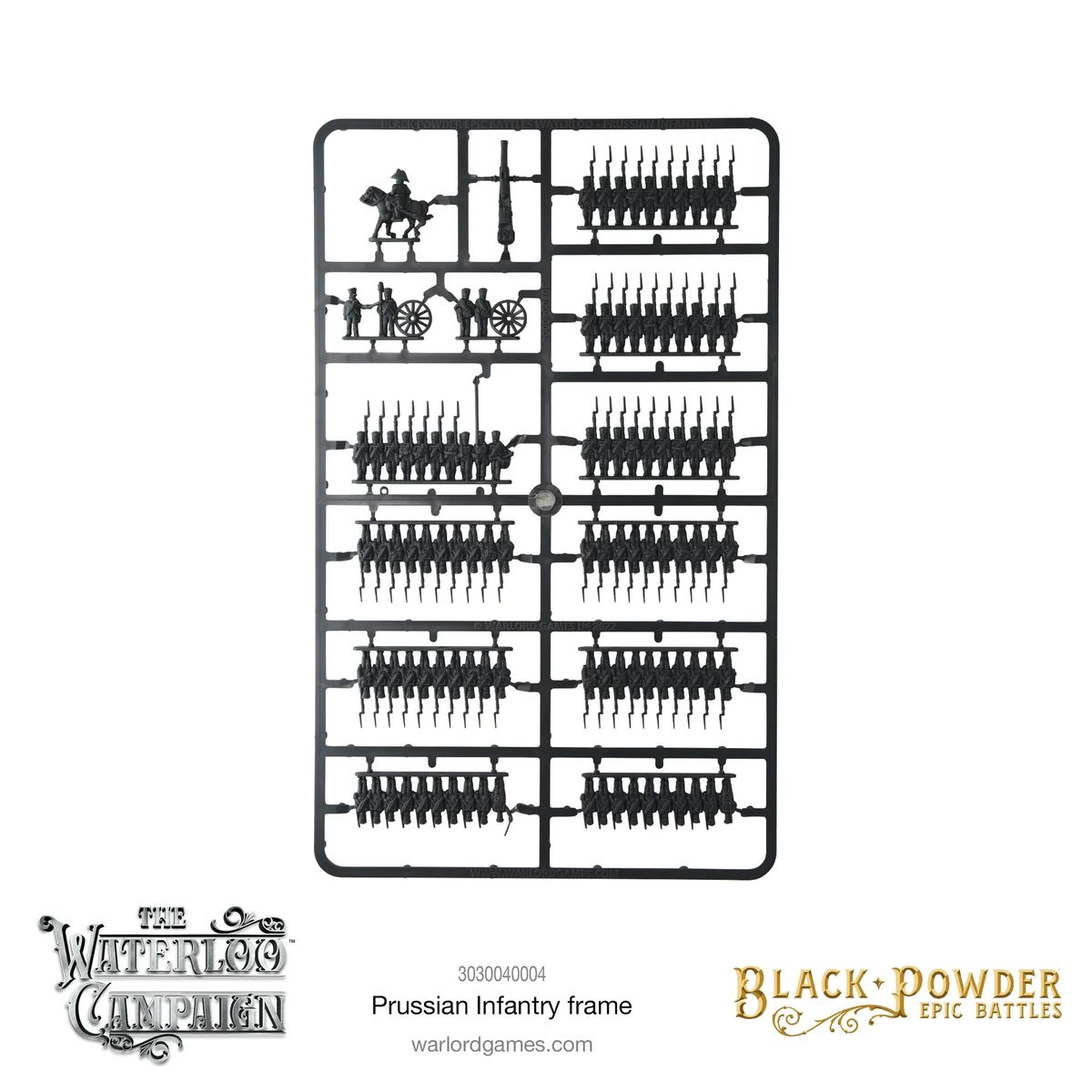 Prussian Infantry sprue (waterloo)