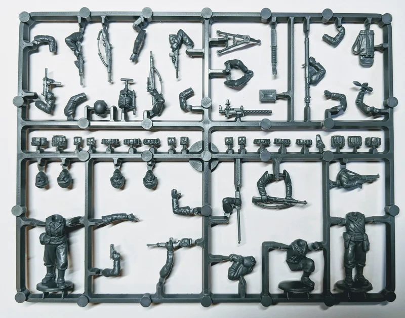 US Infantry command sprue (P)