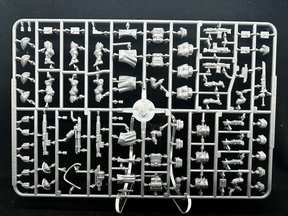 Valkir - Heavy Infantry sprue (WA)
