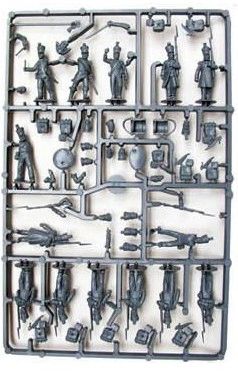 French Infantry Command sprue 1812-1815 (P)