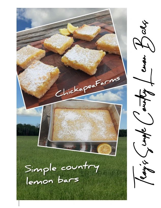 Troy's Simple Country Lemon Bars