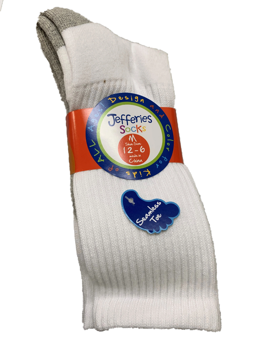 Jefferies Socks Baby Smooth Toe Sport Crew Socks 3 Pair Pack