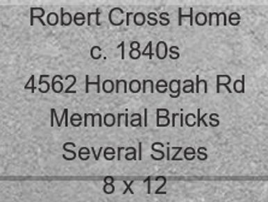 Memorial Brick Program