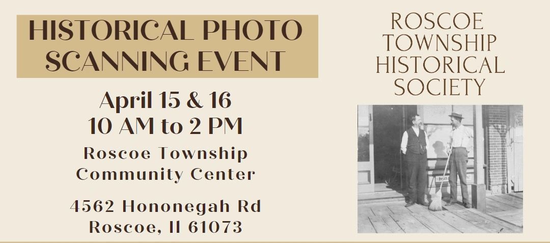 Historical Photo Scanning Event