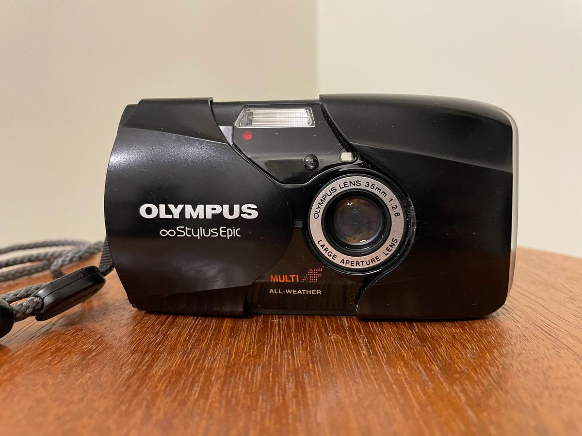 Vintage Olympus Infinity Stylus Epic Multi AF 35mm Pocket Film Camera ...